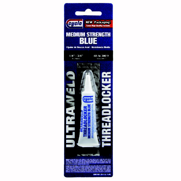 ULTRAWELD® BLUE MEDIUM STRENGTH REMOVABLE THREADLOCKER – Cyclo Australia